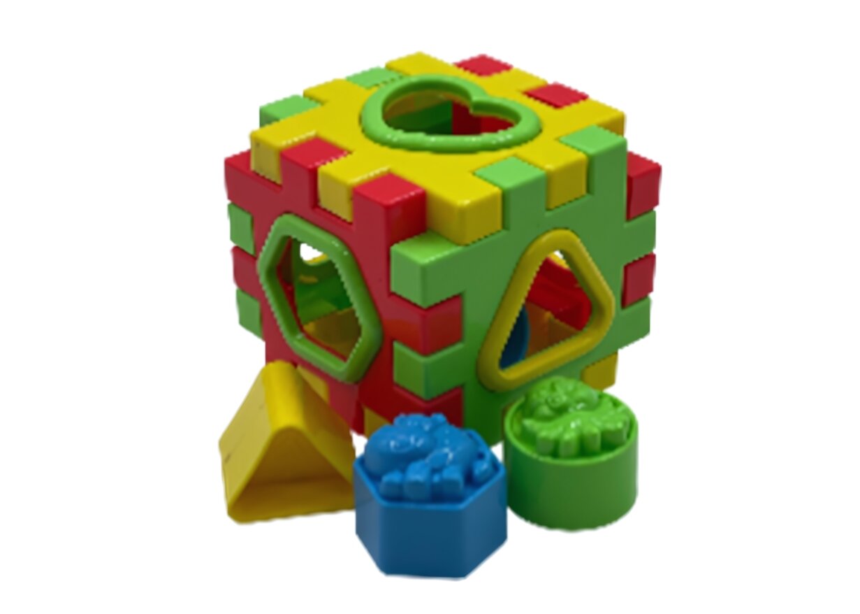 Игрушка логического развития «TOYMIX» для малышей, пластиковая, 7 геометрических фигур