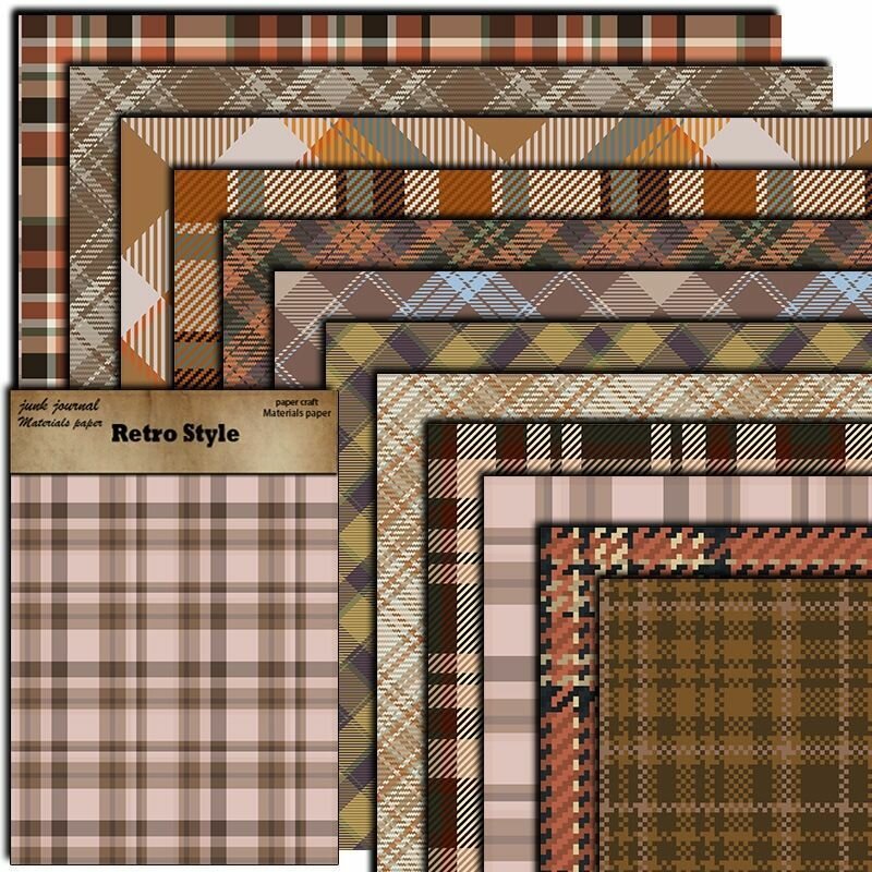 Бумага для скрапбукинга,15*21, плотность 135 г/м