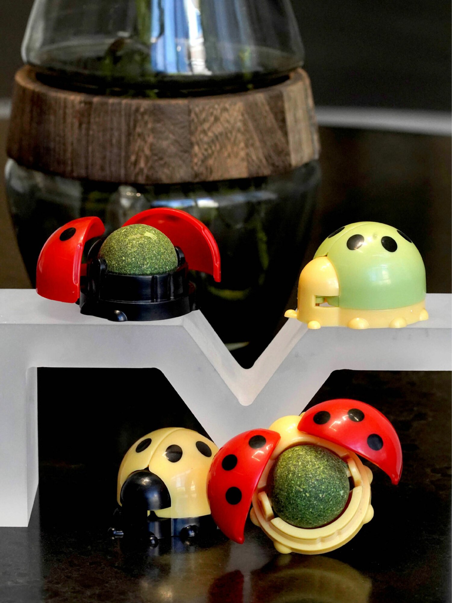Игрушка для животных "Шарик из кошачьей мяты", для кошек, складная, 50 г — фото 1