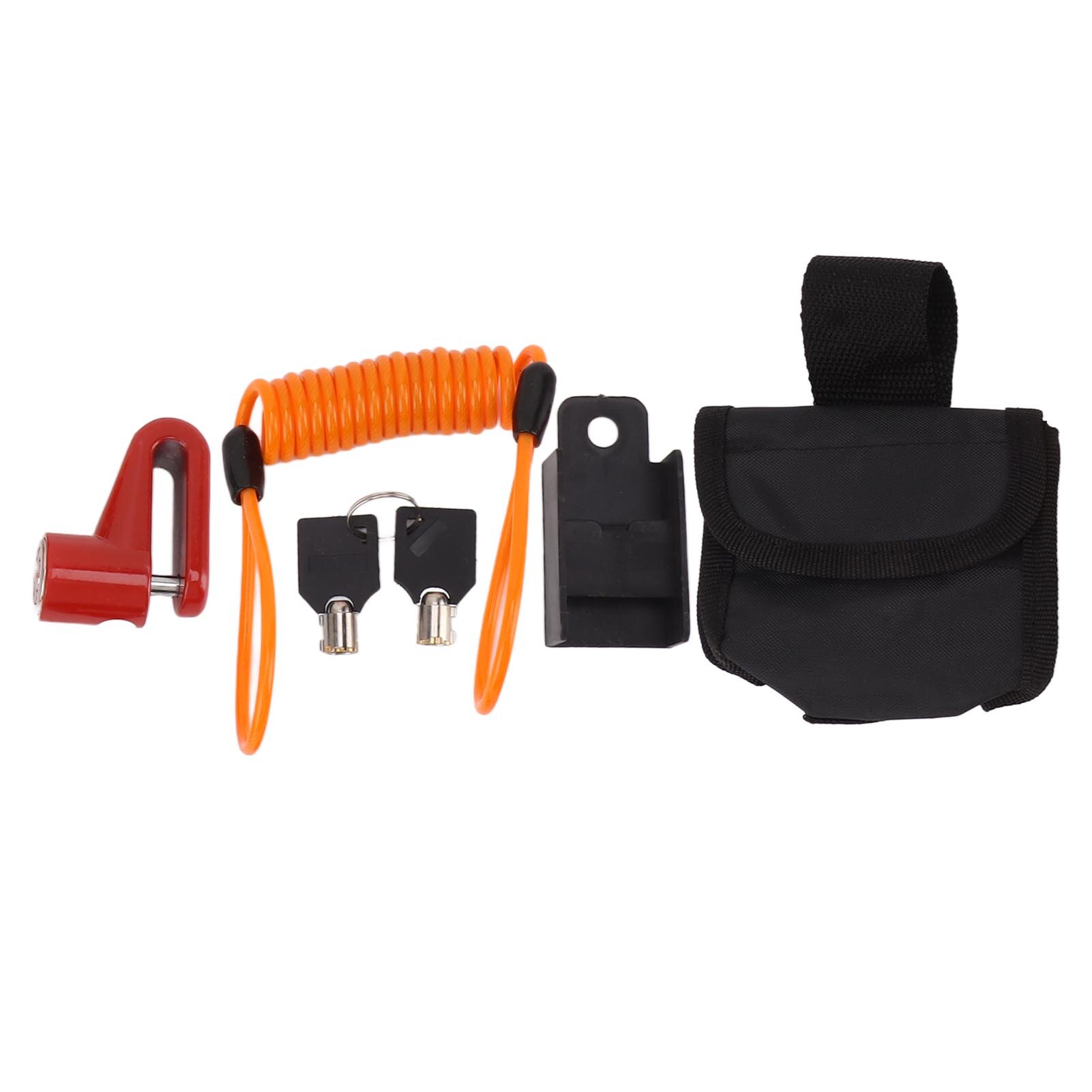 Замок дискового тормоза, водонепроницаемый, предотвращает кражу, универсальный замок безопасности для мотоциклов, велосипедов