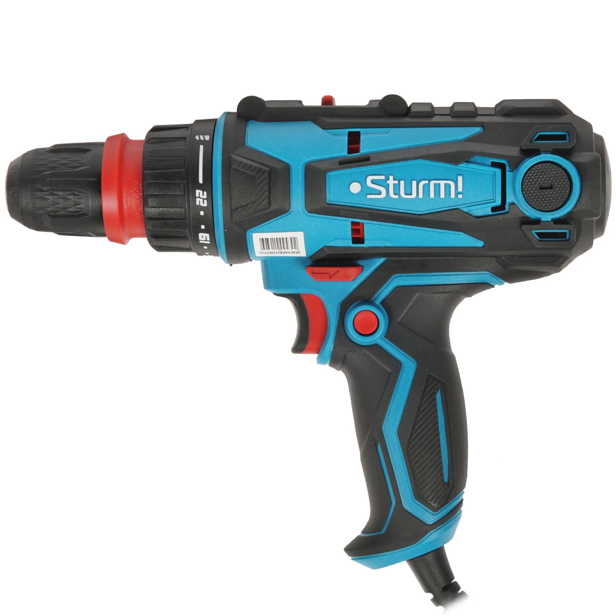Шуруповерт сетевой Sturm! ID2145PT синий/черный/красный, 450 Вт