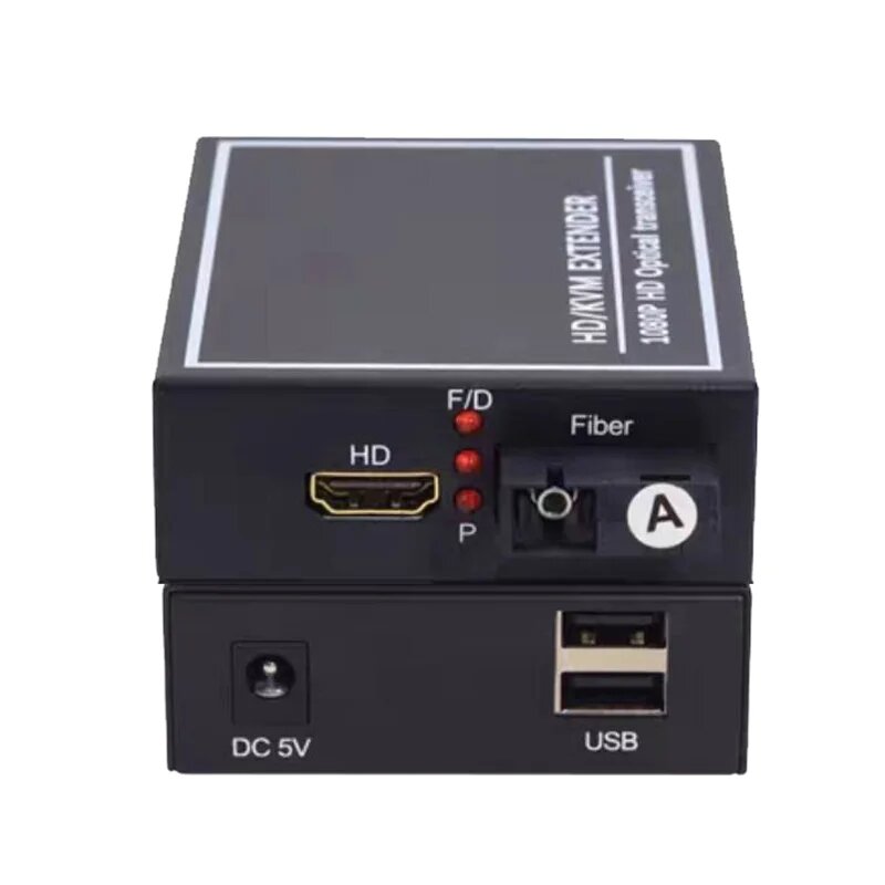 Оптоволоконный медиаконвертер HDMI Tapirapeco 1080P mini with KVM