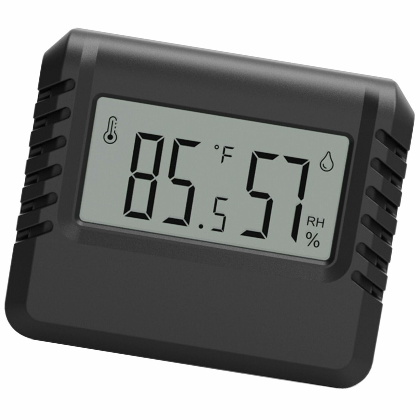 Точный монитор температуры и влажности для помещений улицы с магнитной основой настенного крепления