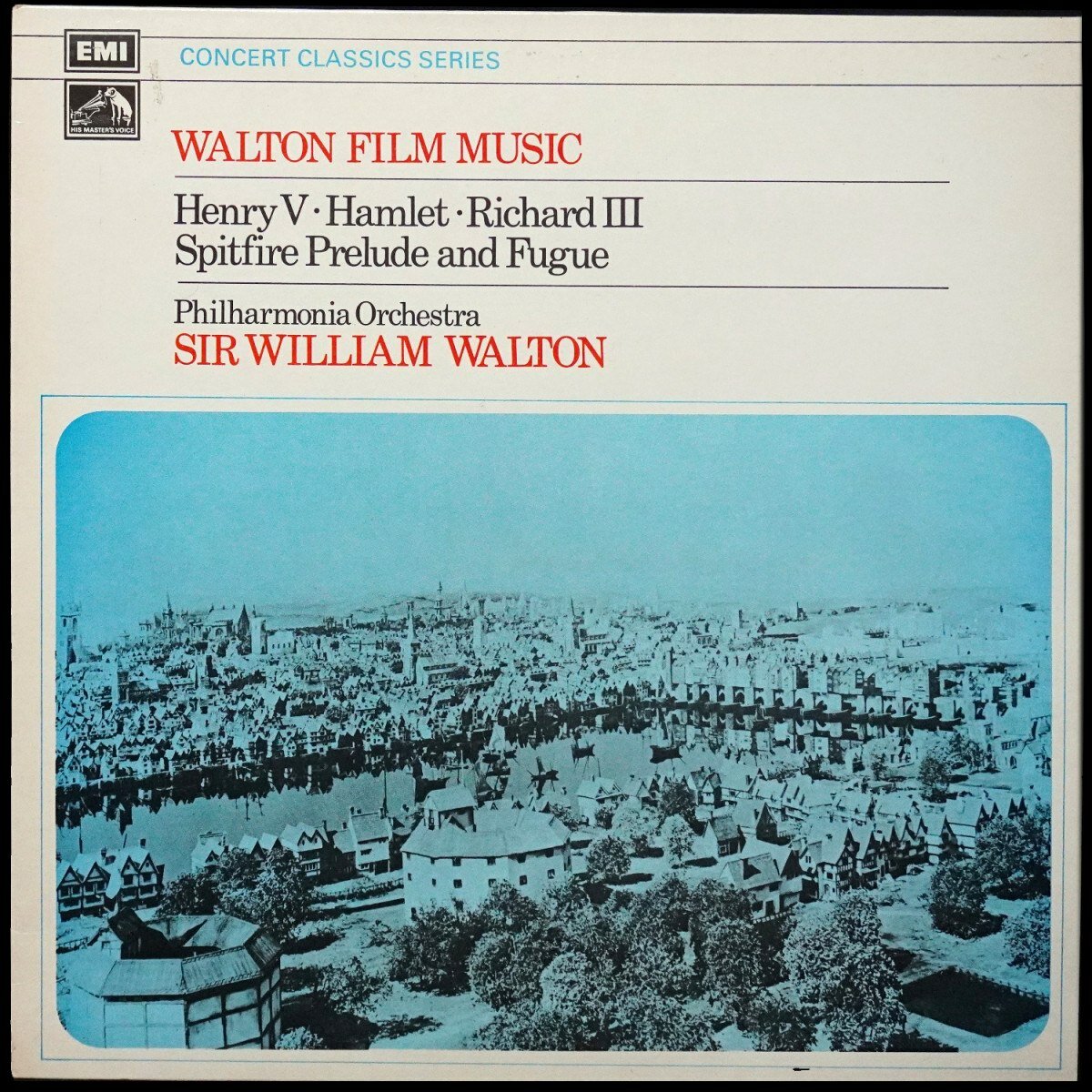 Виниловая пластинка His Master's Voice Philharmonia Orchestra – Walton: Walton Film Music