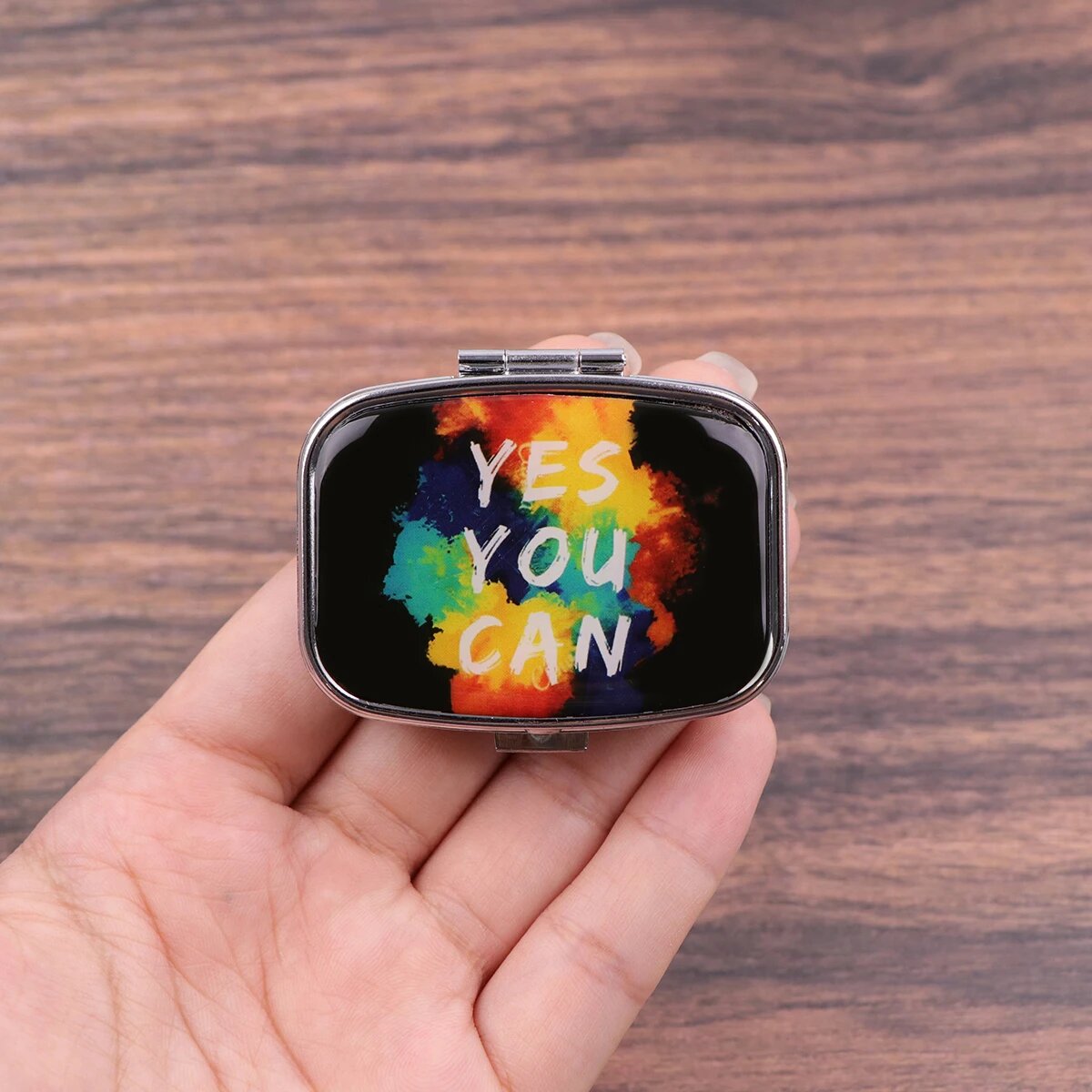 Мини-коробка для таблеток "Yes You Can", цвет 20