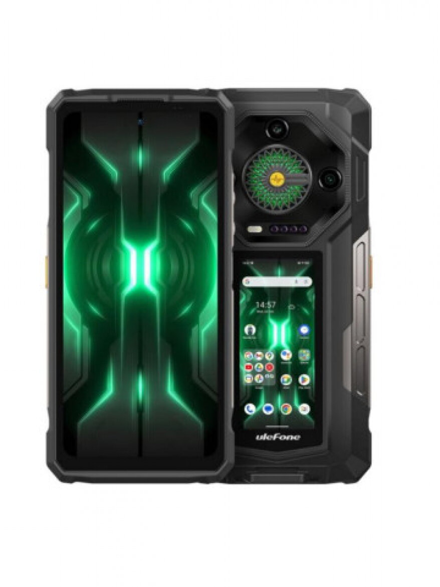 Смартфон Ulefone Armor 33 Pro, 16/512Gb, 5G, NFC, Dual nano SIM, Phantom Black (Черный)