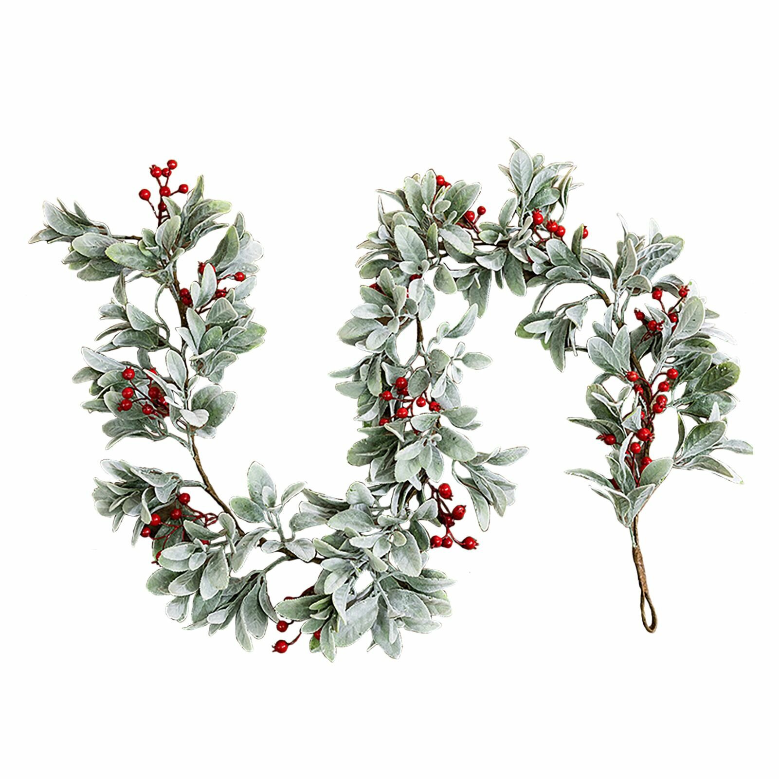 Рождественская посадка из ротанга, имитация ягод высотой 180 см с гирляндами, украшениями для обеденного стола и лестницы