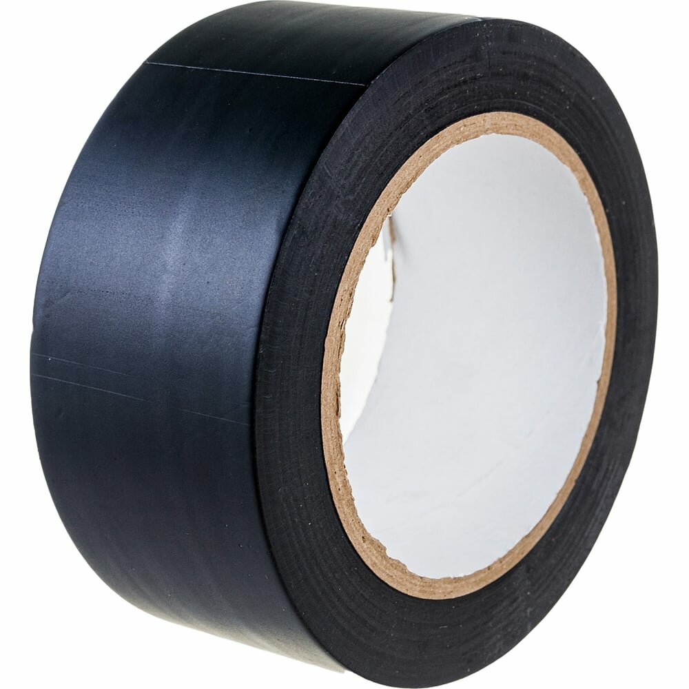 ПВХ лента для разметки Mehlhose GmbH толщина 150 мкм, цвет черный 50 мм х 33 м KMSS05033