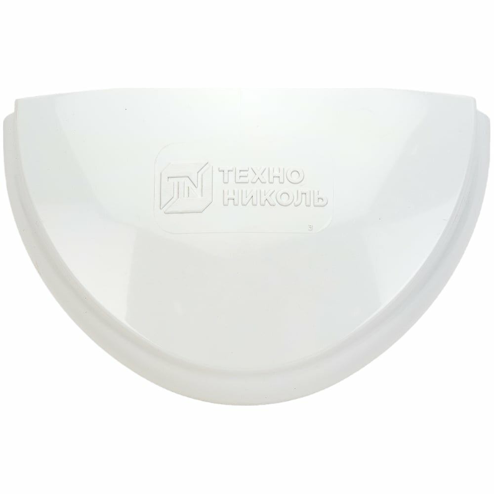 ПВХ заглушка желоба Технониколь (белый; 1 шт) TN359441