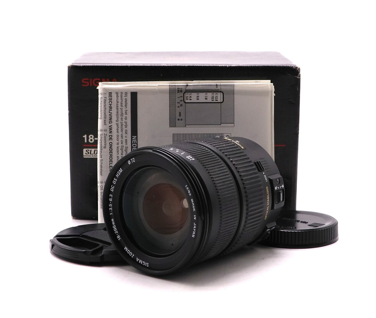 Sigma AF 18-200mm f/3.5-6.3 DC OS HSM Nikon в упаковке (неисправен)