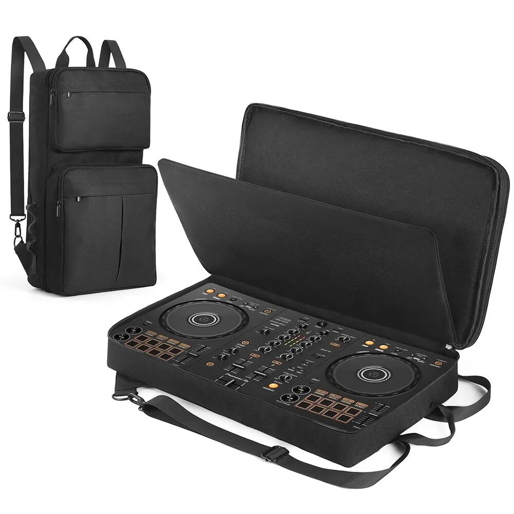 Чехол для DJ-контроллеров Pioneer DDJ-400/FLX4, Roland DJ-202, Hercules Inpulse 300 с регулируемым ремнём