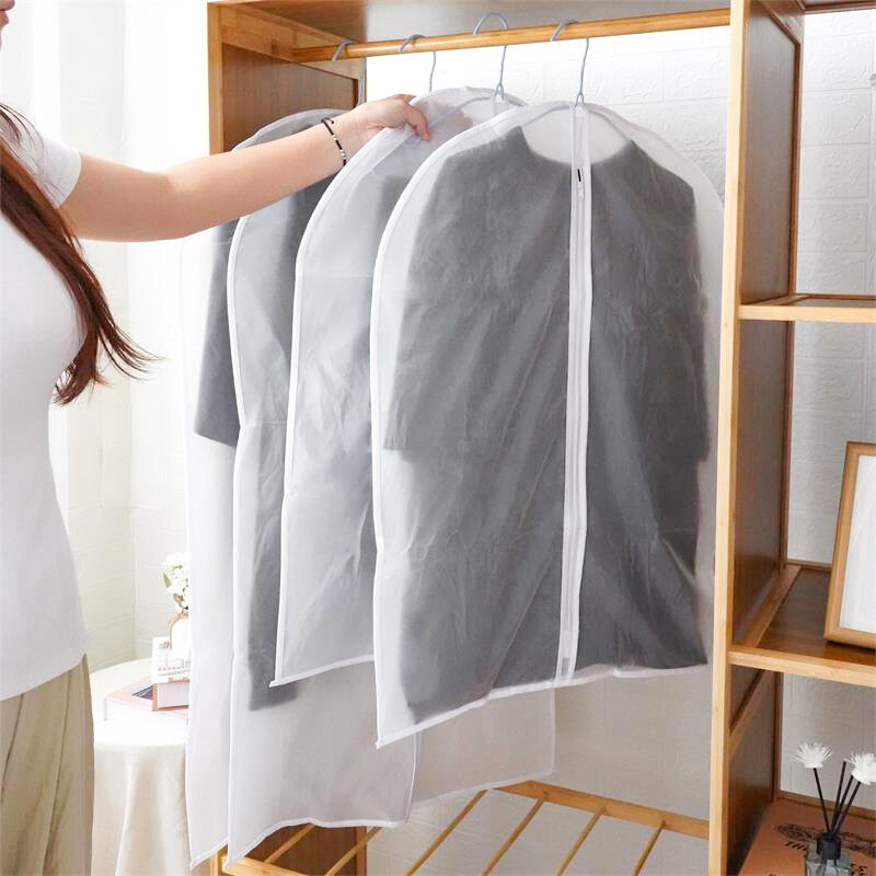 Пылезащитный чехол для одежды костюм в Корейском стиле химчистка магазин сумка для хранения молния пылезащитный мешок