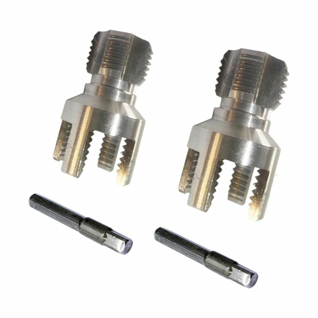 Набор из 2 комплектов метчиков для труб 1/2" и 3/4"