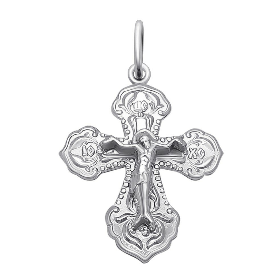 Крестик, серебро, 925 проба