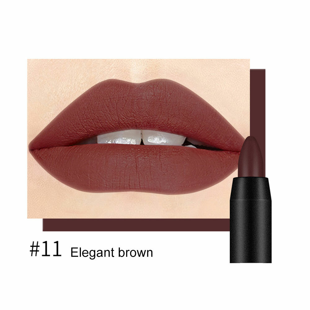 Matte Lipstick Rotating Lipstick 19 Colors Crayon Lipstick Lip Gloss Lip Glaze