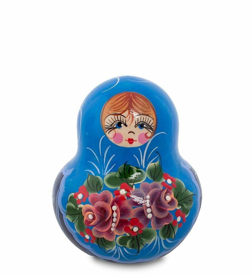 Неваляшка "Маруся" A2073691 Народные промыслы, Дерево липа, краски, лак