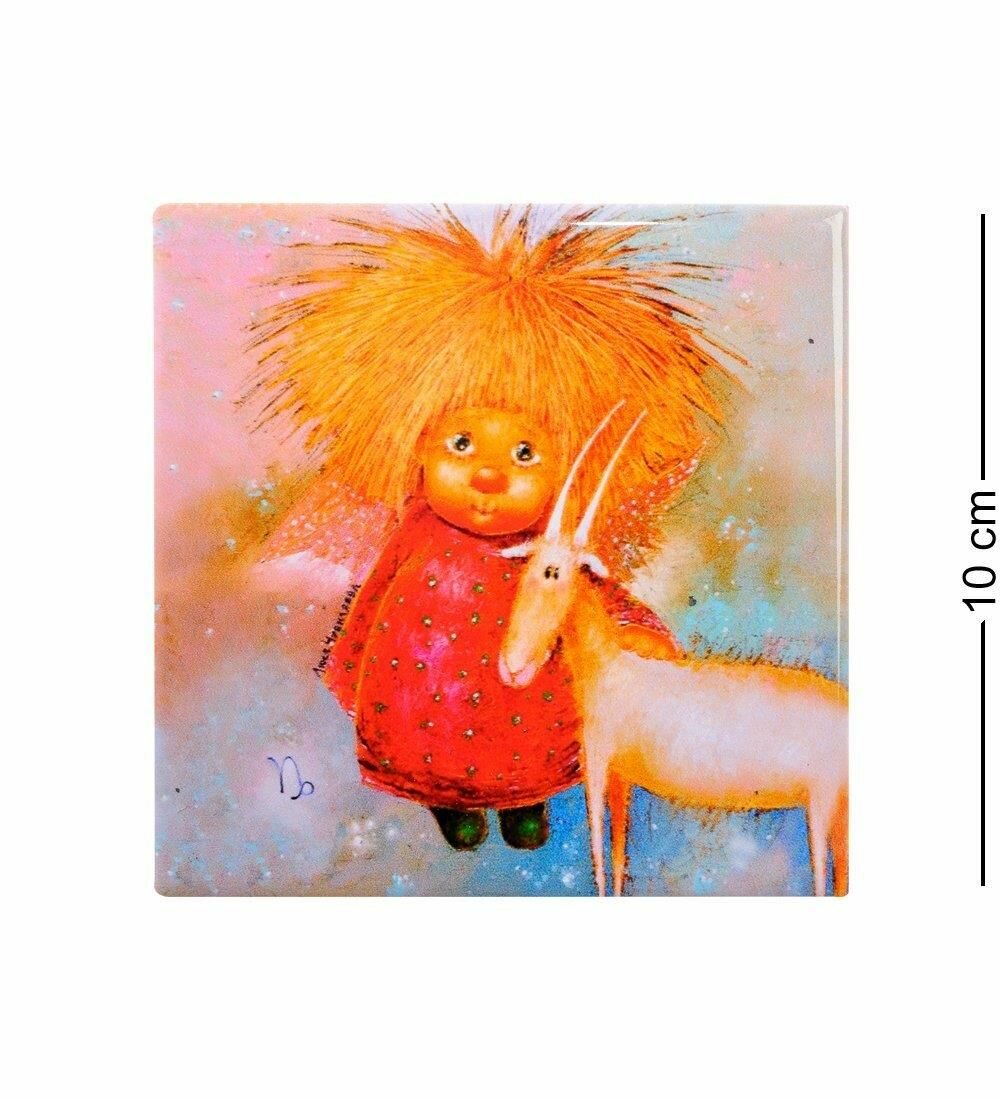 Магнит Знак зодиака -Козерог 10х10 A2112431 Artangels, Керамика, магнитная основа