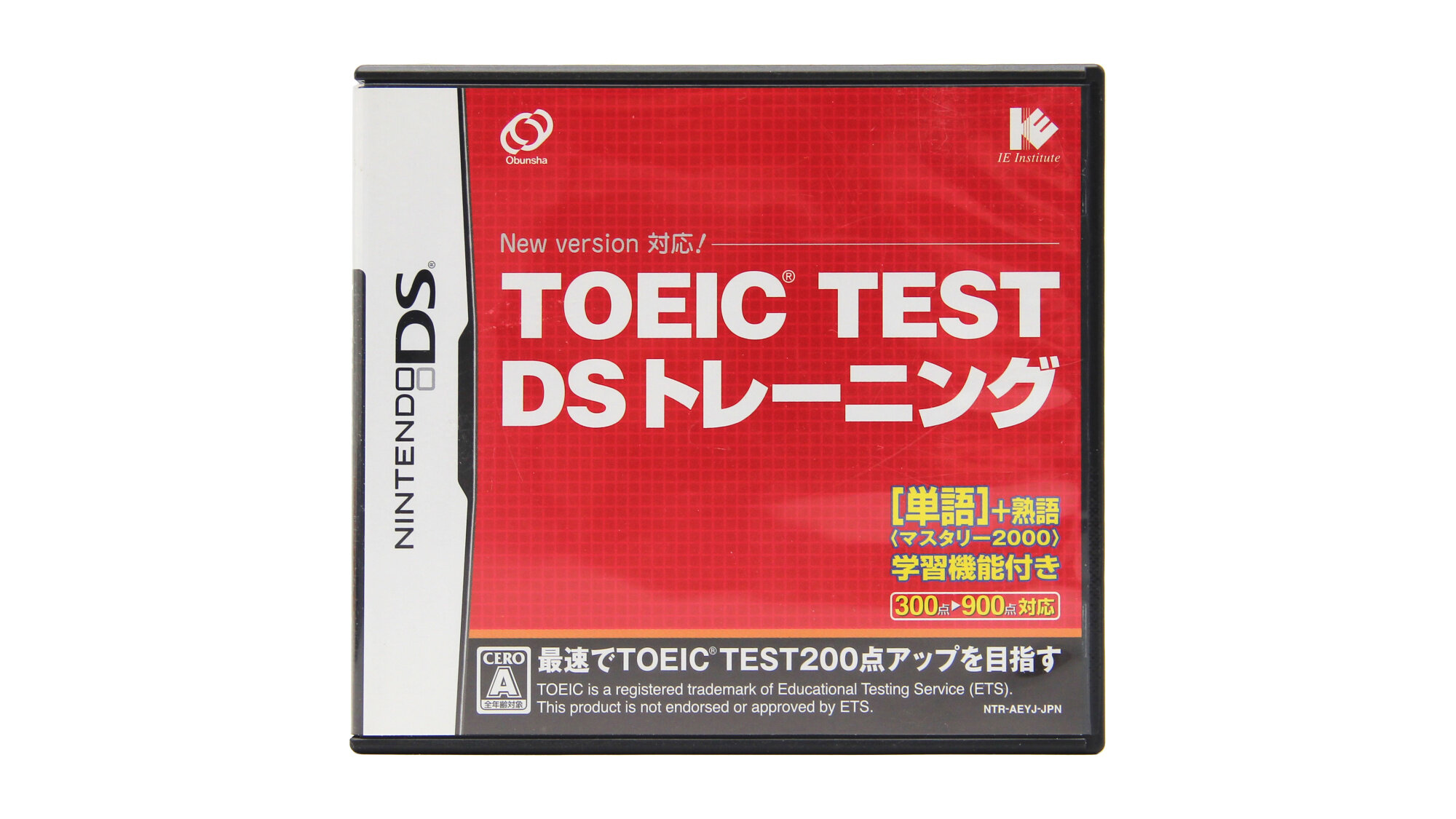 TOEIC Test Training (Nintendo DS, полностью на японском языке)
