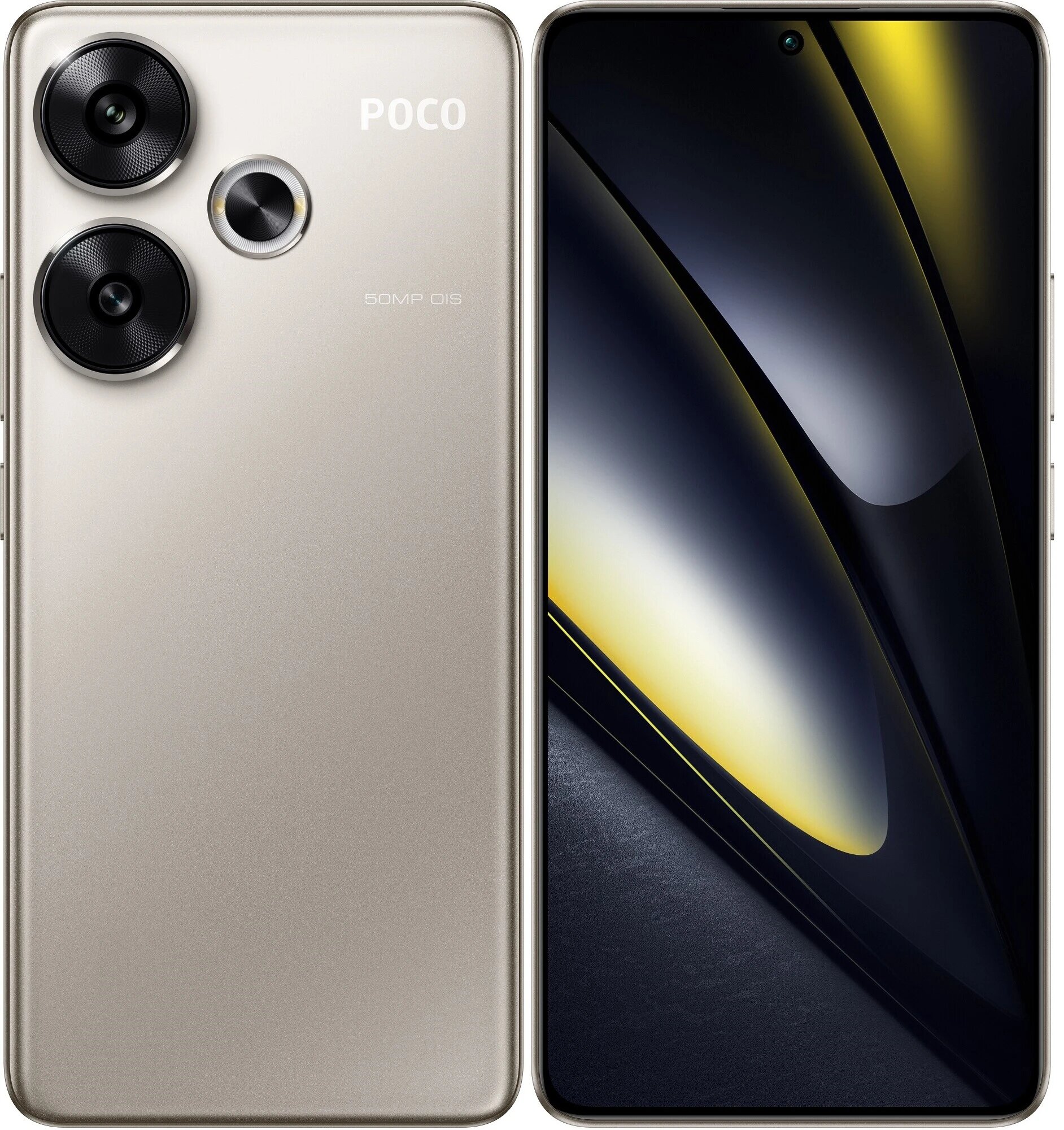 Poco F6 12/512Gb Titanium Color, 6.67", 2712x1220, AMOLED, 120 Гц без RUStore/MAX EU
