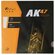 Накладка для ракетки PALIO AK47 YELLOW для настольного тенниса, желтый/красный