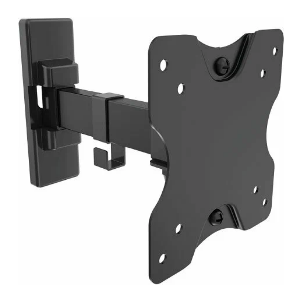 Кронштейн Ultramounts UM860 черный, для ЖК-ТВ и мониторов 13-27", весом 20 кг, поворотно-наклонный