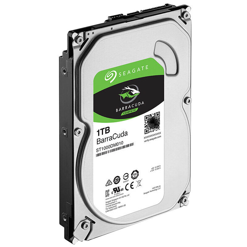 1 шт. Seagate1TB 4TB Жесткий диск SATA 3.5" HDD Черная пластина