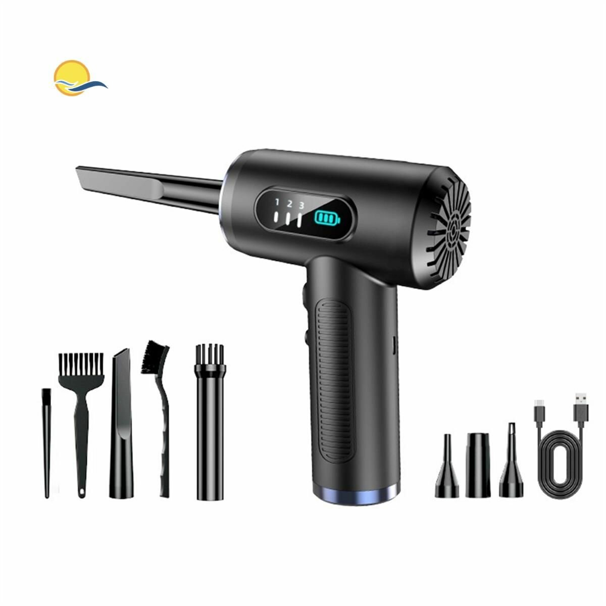 V5(P X G Y) Пылесос Air Duster, 50000 Об/Мин, 3 Передачи, Сдув Пыли