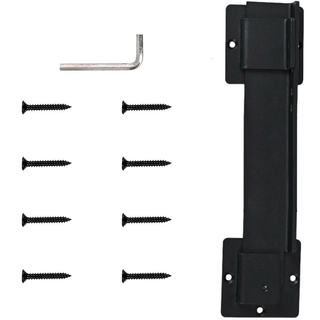 Замок для ворот из углеродистой стали, 7,5 дюйма