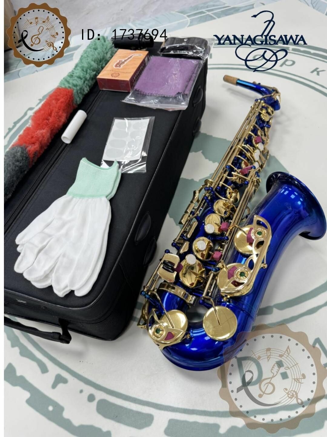 Саксофон альтовый в тонах Э / Высококачественный саксофон / YANAGISAWA / Произведенный в Китае