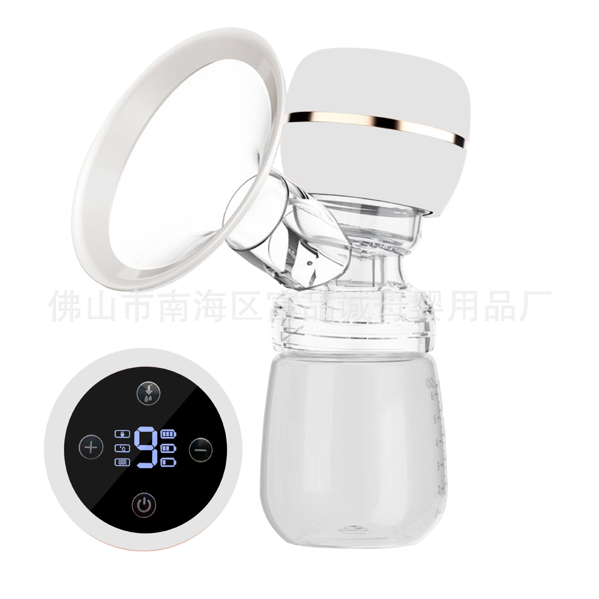 Электрический молокоотсос полностью автоматический интегрированный с большим всасыванием для беременных женщин, экстрактор молока, массажный стимулятор лактации, горячая распродажа через границу