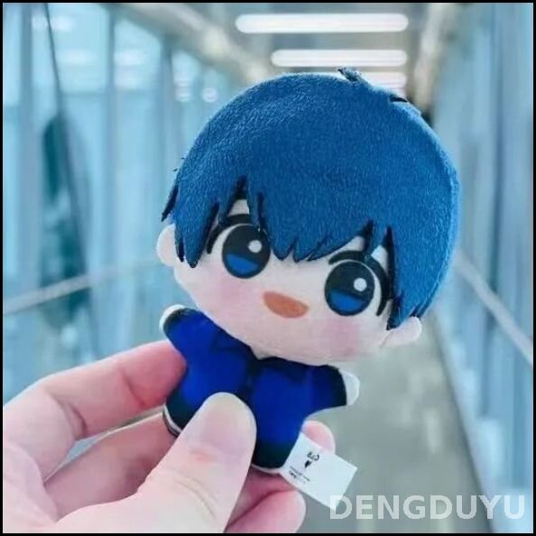 Игрушка антистресс мягкая Синяя тюрьма: Блю Лок Ёити Исаги ; Blue Lock Yoichi Isagi мягкие игрушки аниме 10cm