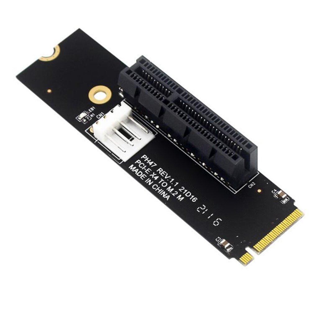 NGFF M.2 для PCI-E 4X Riser Card M2 M Ключ для адаптера PCIe X4