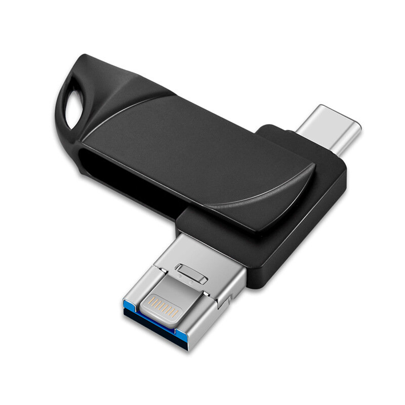 Совместим с USB-накопителями Apple Type-C, USB-накопителем «три в одном» на 32 ГБ, 64 ГБ, 128 ГБ для мобильных телефонов, креативным многофункциональным автомобильным USB-накопителем.