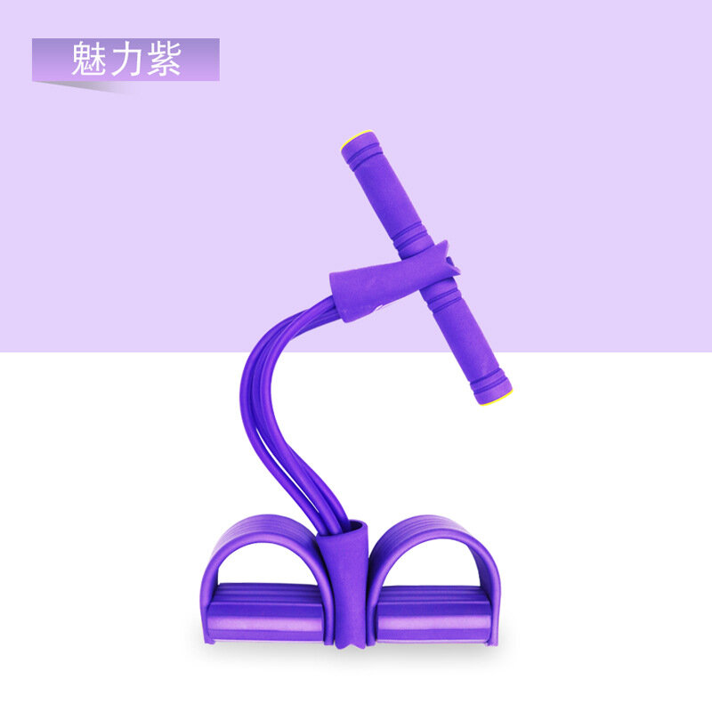 ⭐ Резинка для сопротивления с педалью Li-Ning, помощник для пресса, стройный живот, упражнения для живота, домашний пилатес, веревка для йоги ⭐