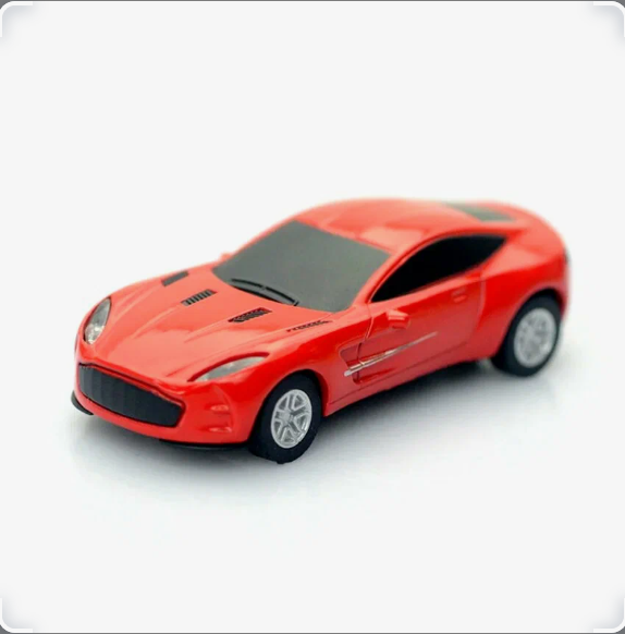 USB-флеш-накопитель машинка спортивный "Aston" красный 64 Гб