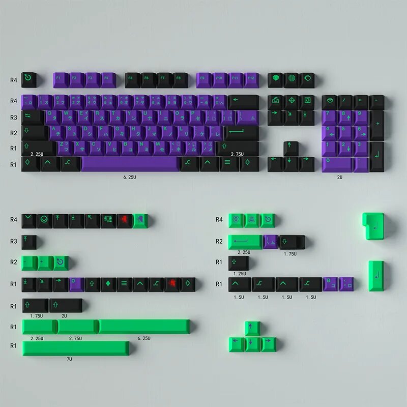 Колпачки механической клавиатуры Cherry Profile Dye sub для MX Switch 61/64/68/87/152