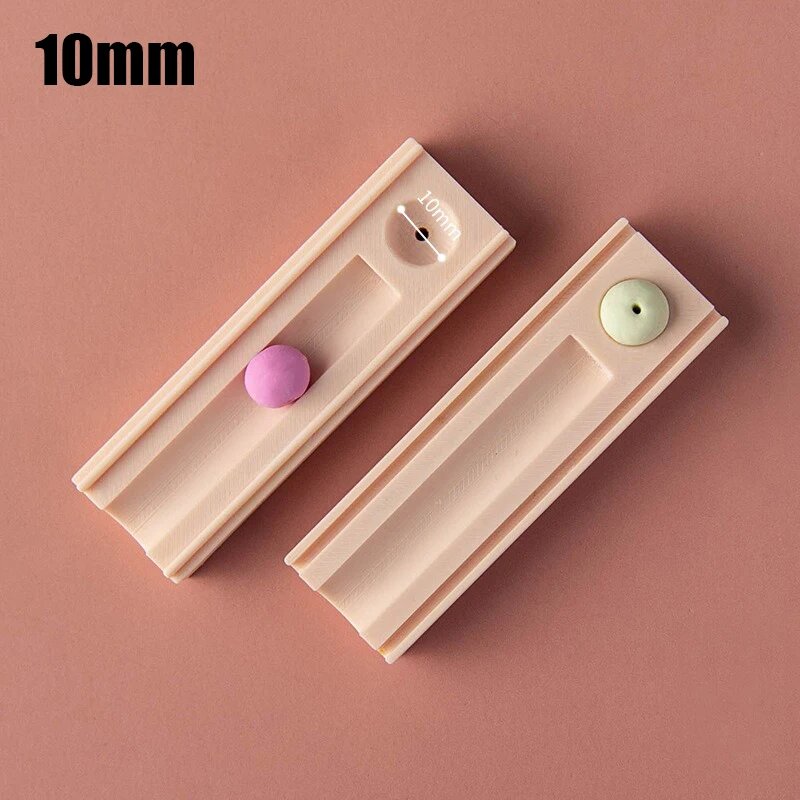 10/12/15 мм инструмент для изготовления бисера из полимерной глины, форма для катящихся шариков, серьги, изготовление ювелирных изделий, глиняные инструменты ручной работы, вспомогательный инструмент для подвески