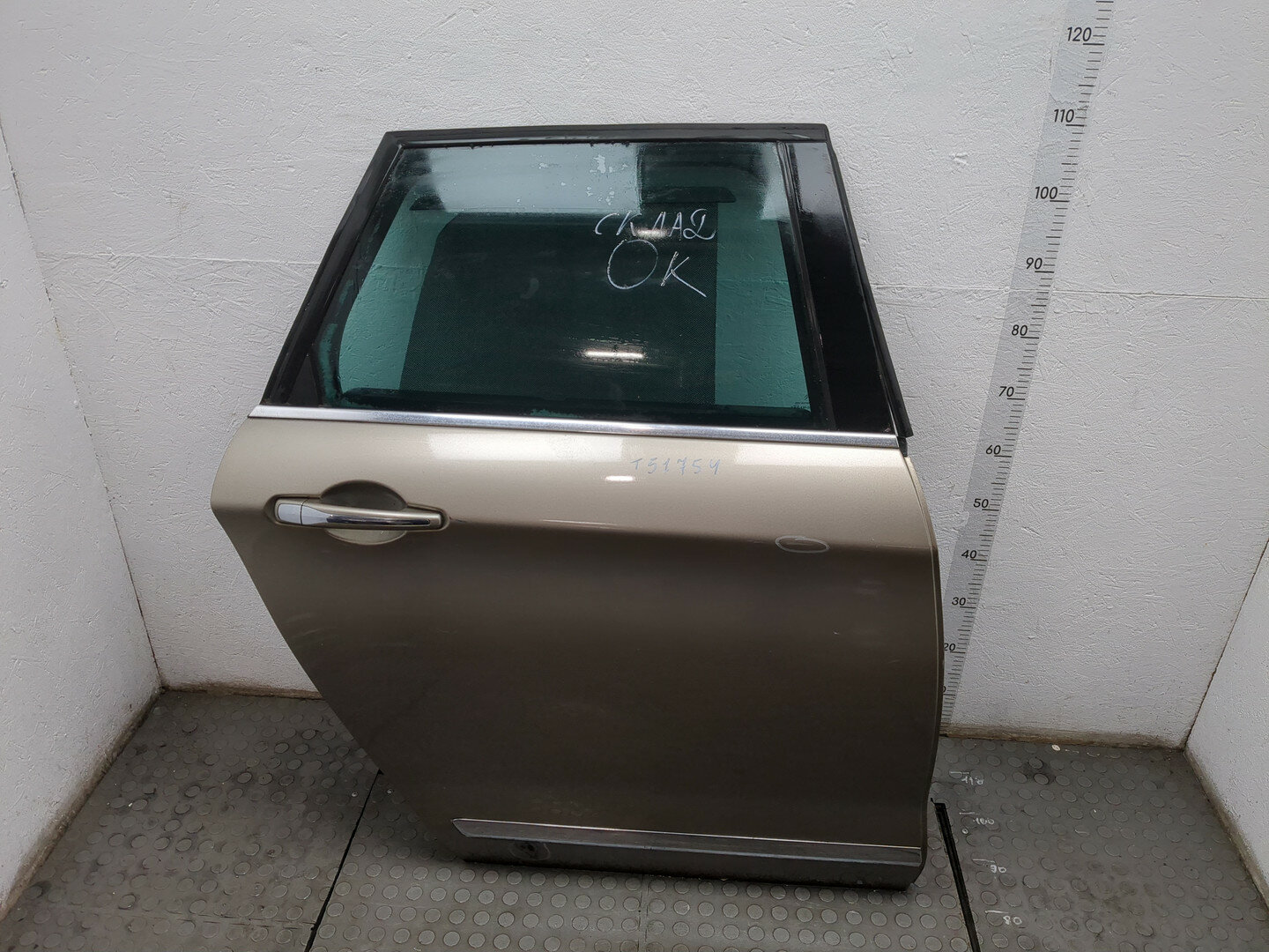 Дверь боковая (легковая) правая задняя Citroen C5 Б/У