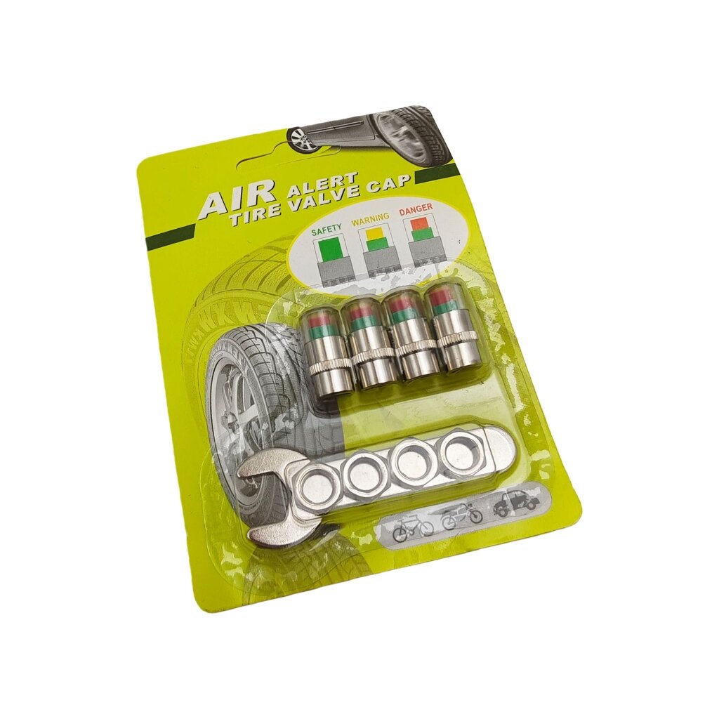 Быстро Устанавливаемая Система Визуального Оповещения О Крышке Штока клапана Индикатора Давления в шинах