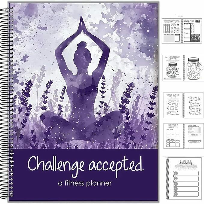 Принято новое задание: фитнес-планировщик, 90-дневный дневник тренировок и питания