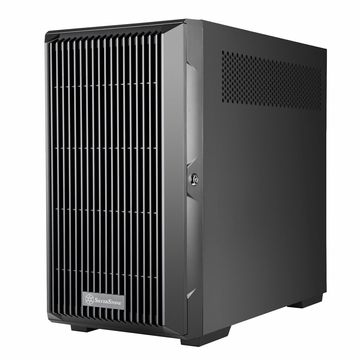 Корпус для NAS Silverstone SST-CS382, Mini Tower, Micro-ATX, Черный (G49CS382B000020)