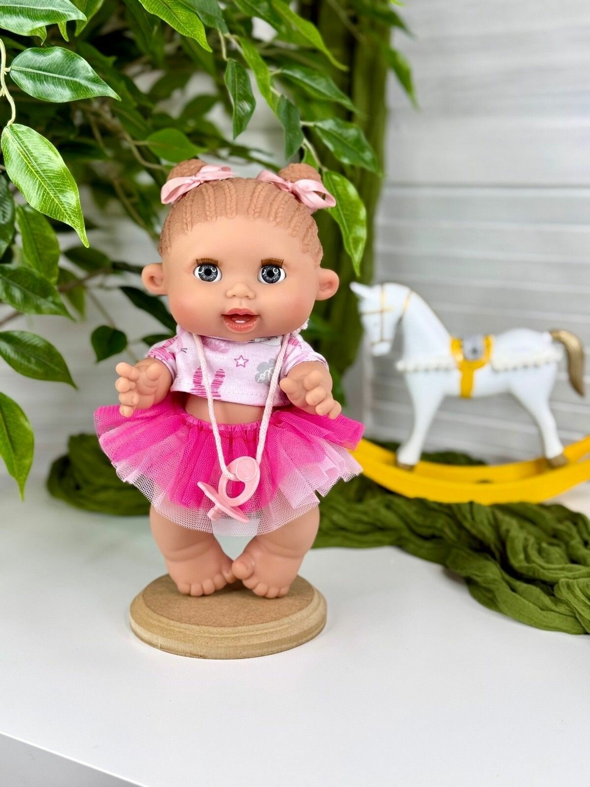 Пупс Nines 26см PEPOTE с закрывающими глазками (N0300A2)