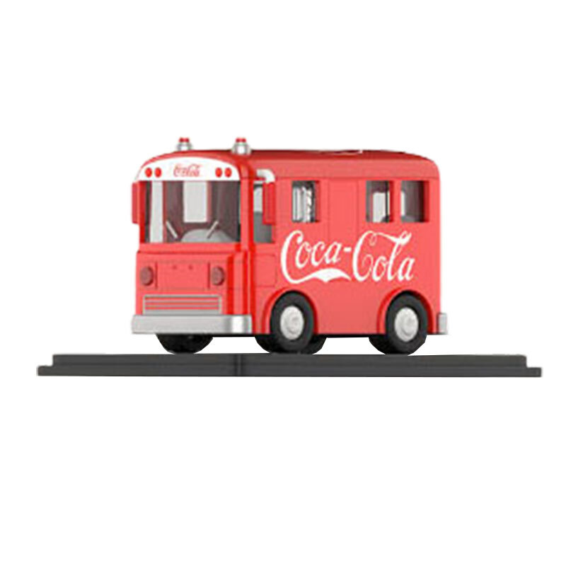 POP MART Coca Cola Tribute Classic Collection Мистические боксы унисекс, Confirmed-1910-1920's Coca-Cola Bus (Open)