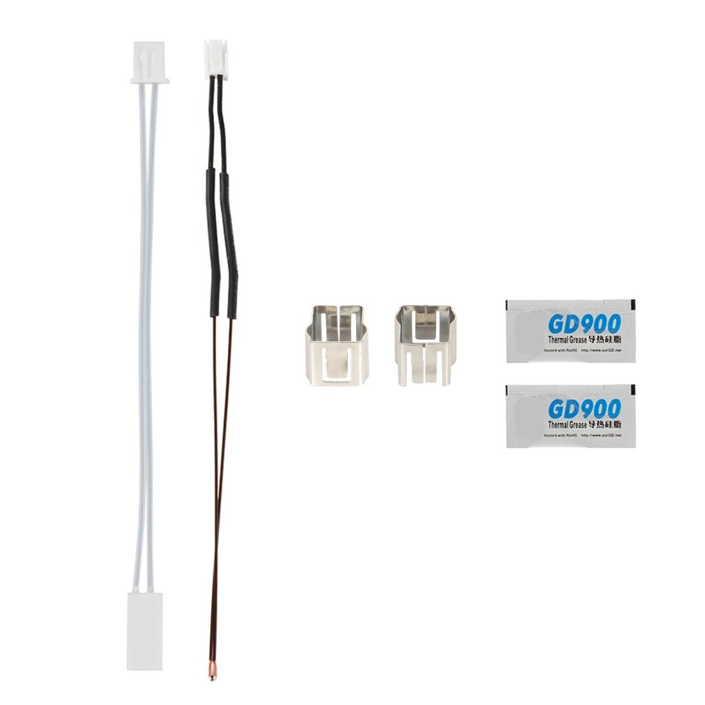 Керамический нагревательный лист Tuozhu в сборе с горячим концом + аксессуары для измерения температуры сопротивления-x1c керамический нагревательный лист мощностью 60 Вт