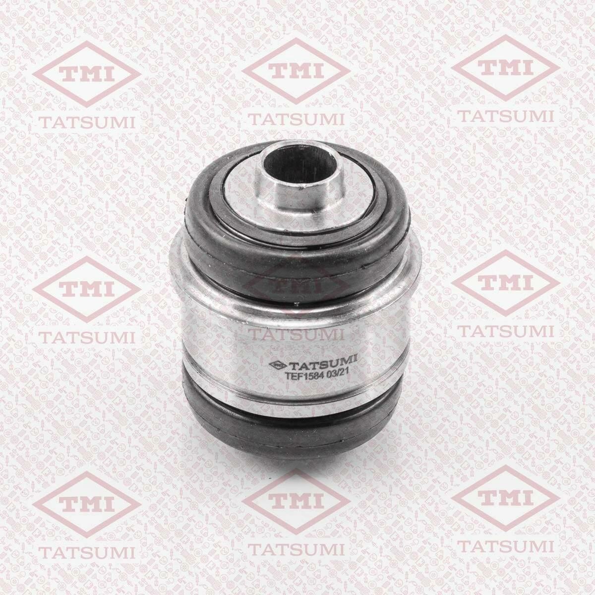 Сайлентблок цапфы TATSUMI задней, BMW 3 E91, 5 E39, E60, E61, 7 E38, E65, E66, E67, X5 E53 94- (TEF1584)