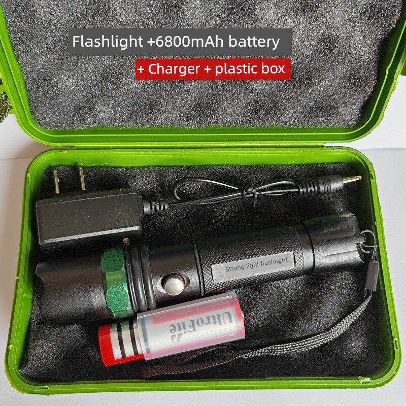 Фонарь CREEQ5 с мощным светом, портативный, с функцией разбивания окон, фонарь-молоток, для патрулирования, активного