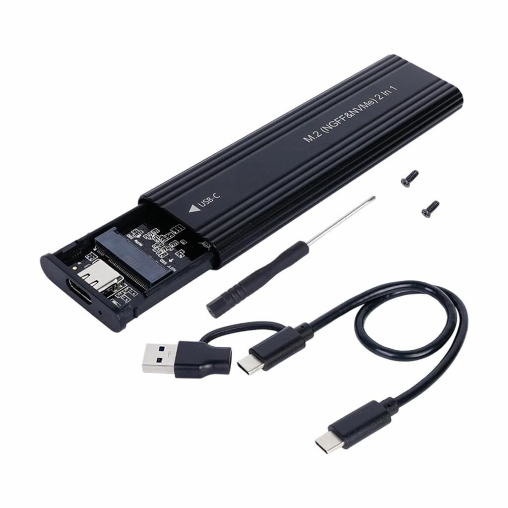 Бесфланцевый внешний корпус для M.2, USB 3.2 Gen 2, поддержка до 4 ТБ, - двойное соглашение