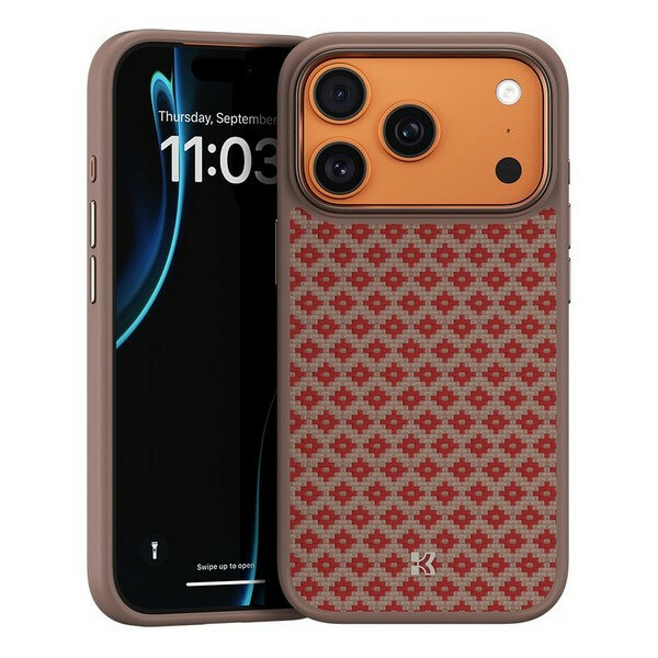 Чехол Benks ArmorGrid ArmorPro Case built with Kevlar для iPhone 17 Pro 6.3" (Orange)
