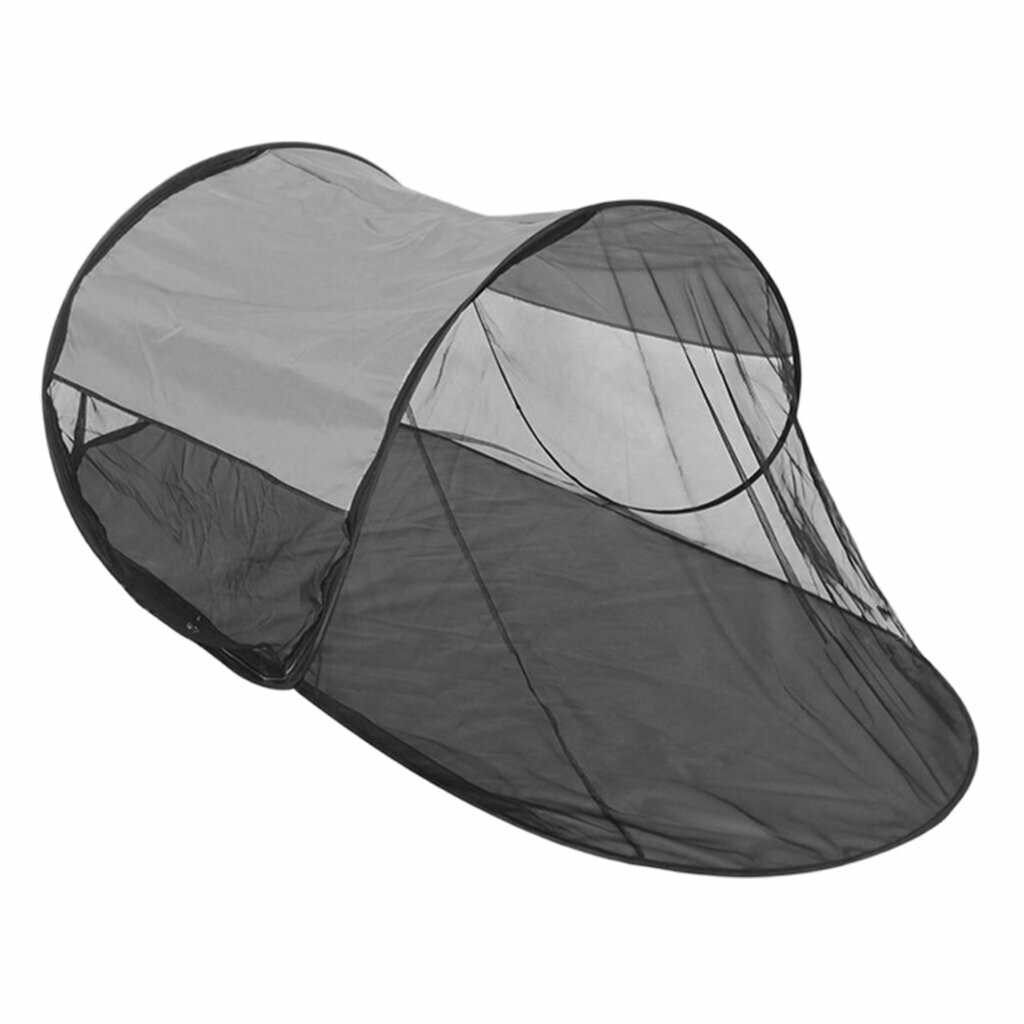 Палатка Для Кемпинга Для Одного Человека В Форме Лодки От Москитов Сетчатая Палатка Дышащая Ручная Метательная Удлиненная Сетка Прочная