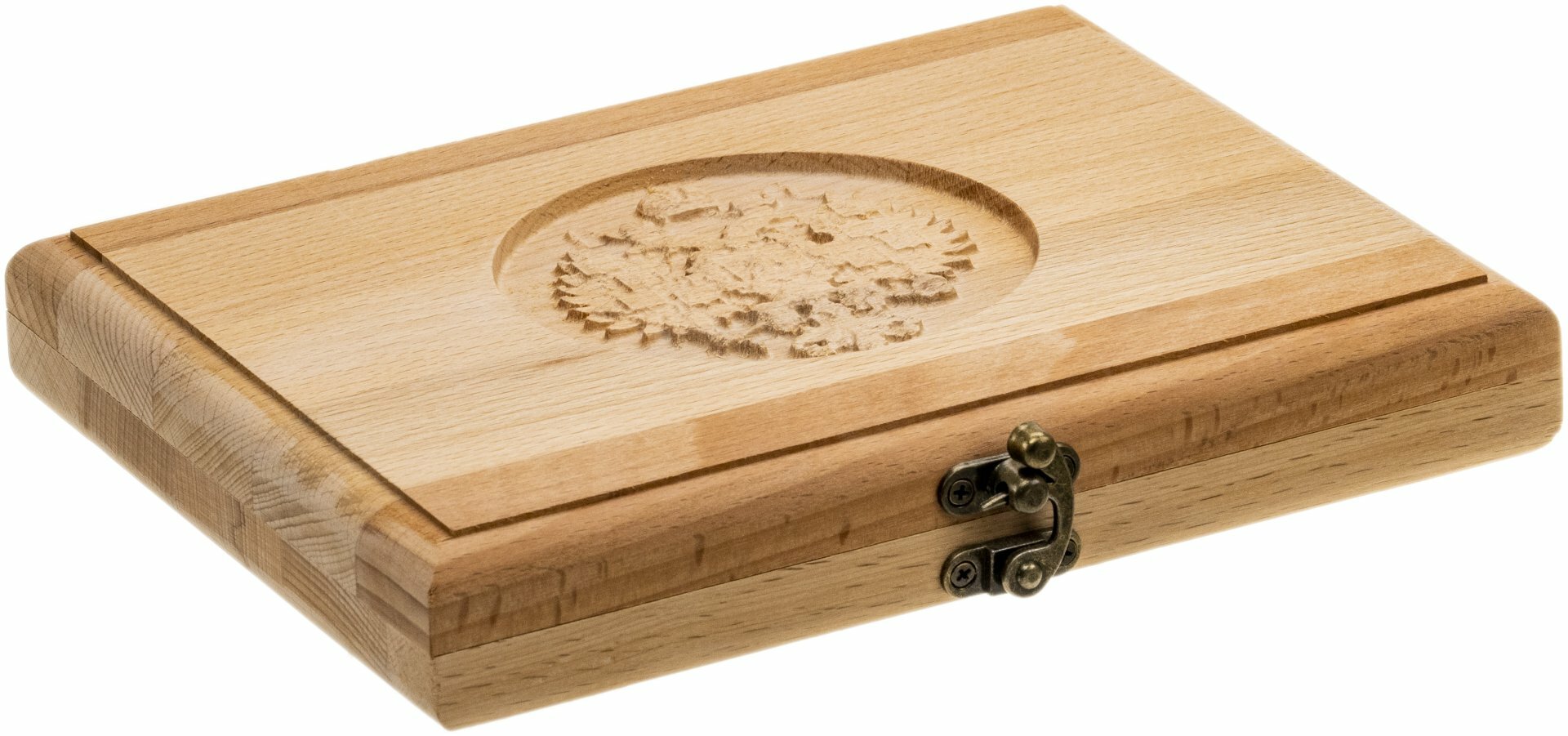 Футляр деревянный для 24 монет массив бука